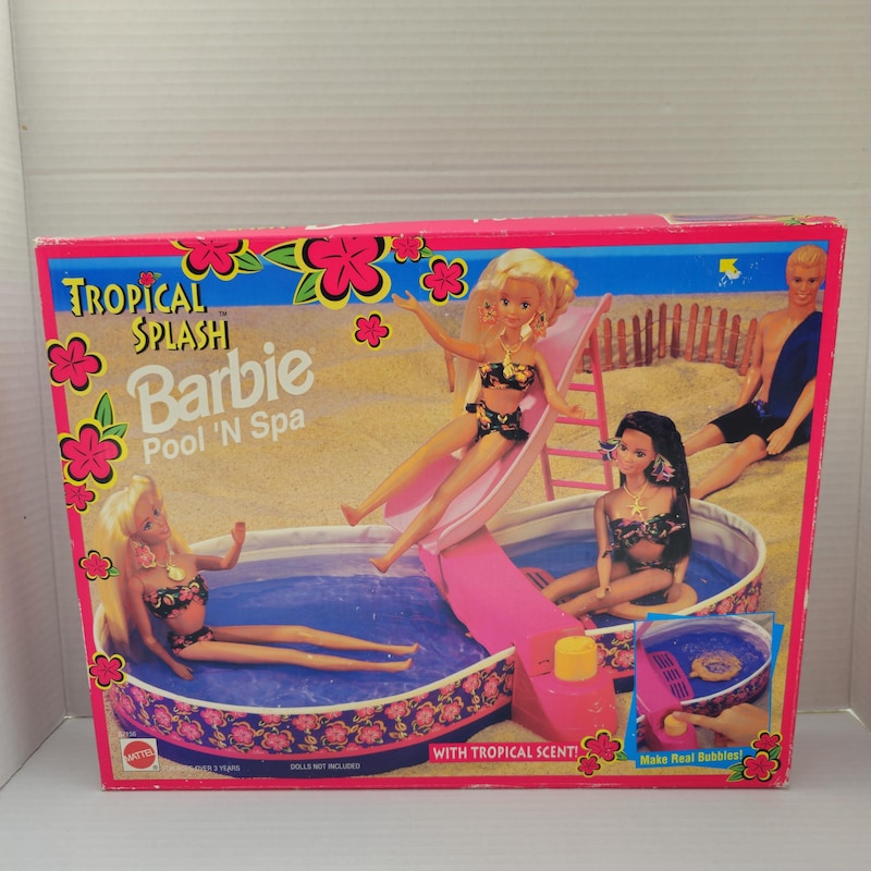 Vintage Barbie Pool - Etsy