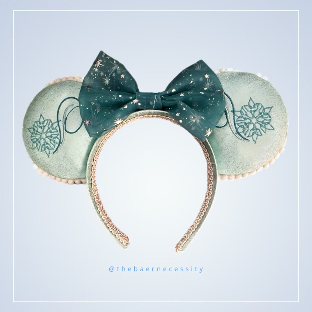 Snow Queen Mouse Ears - Etsy