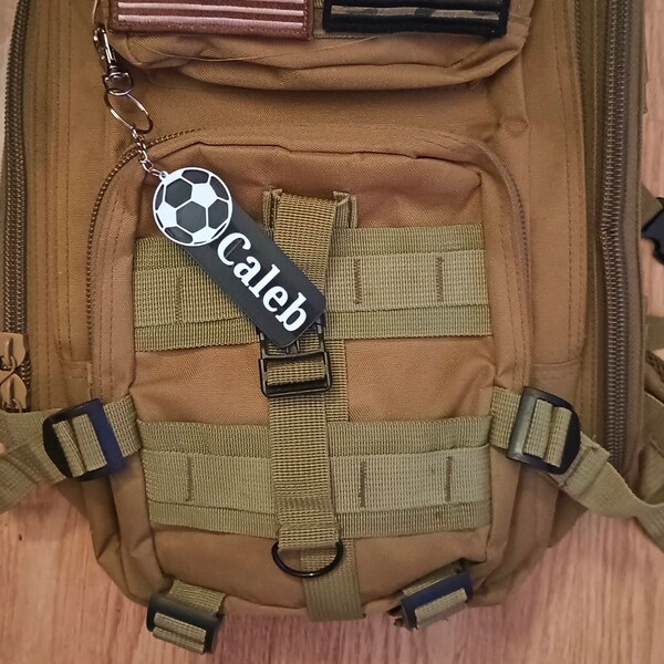 Sports Backpack Keychains - Etsy