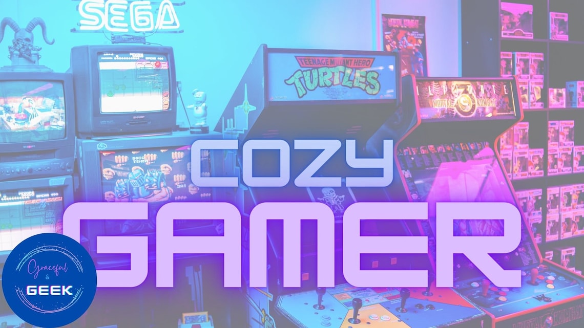 Cozy Gamer Desktop Backgrounds - Etsy