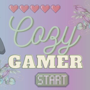 Cozy Gamer Desktop Backgrounds - Etsy
