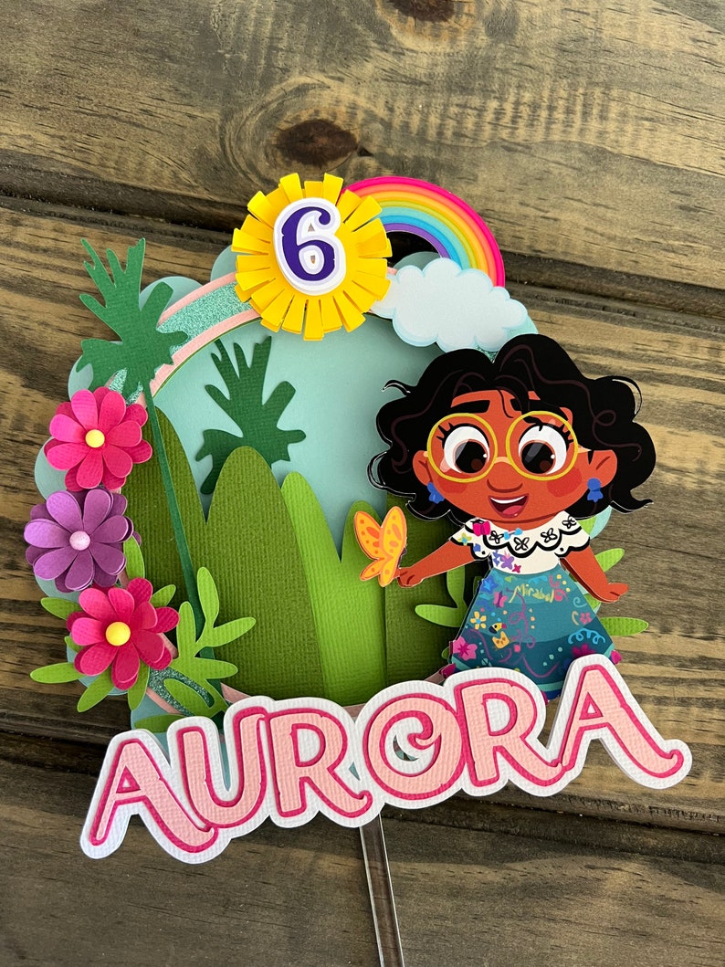 Mirabel Cake Topper Encanto Familia Madrigal Magical Family - Etsy