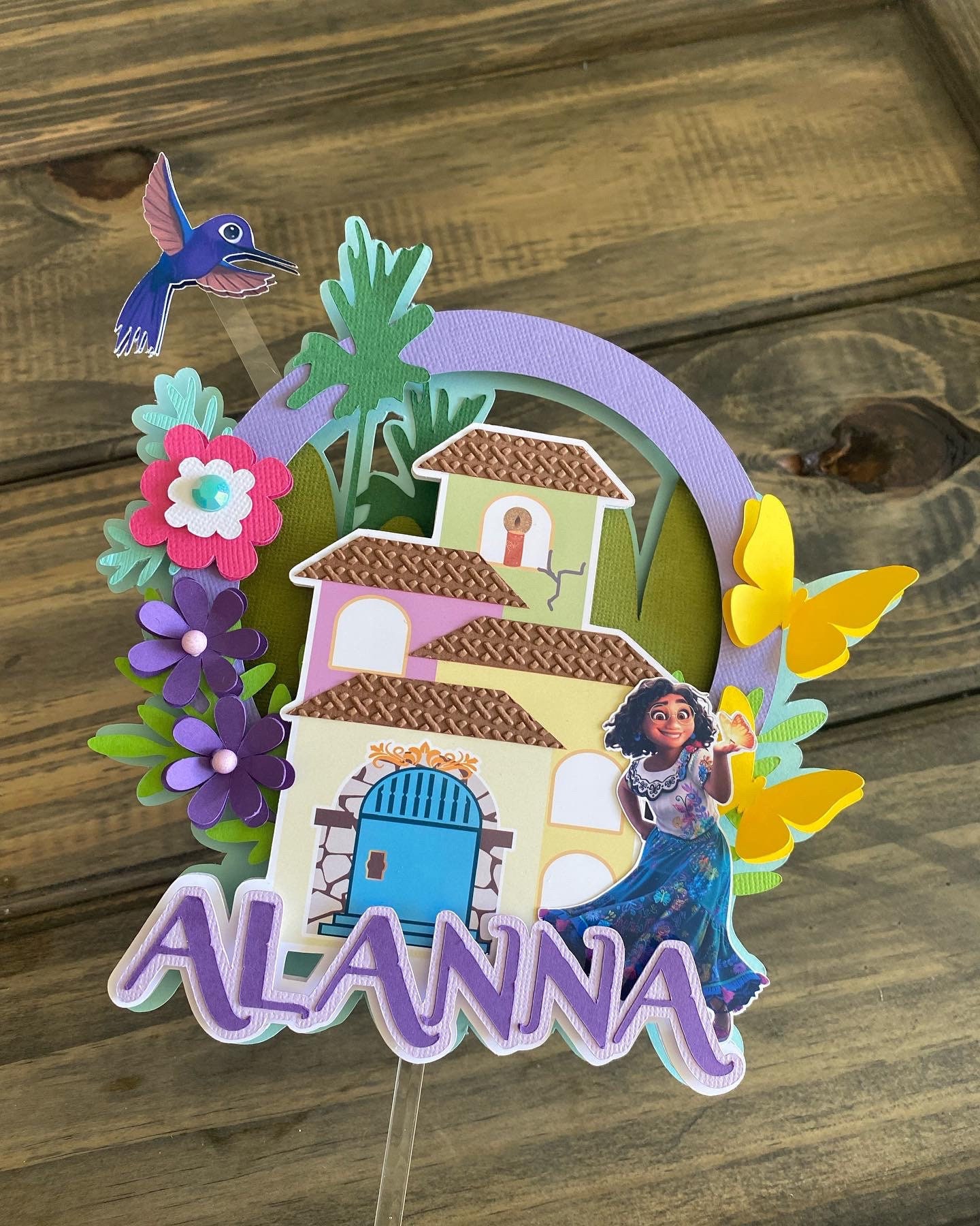 Encanto Cake Topper Mirabel Cake Topper Encantó Birthday Party - Etsy