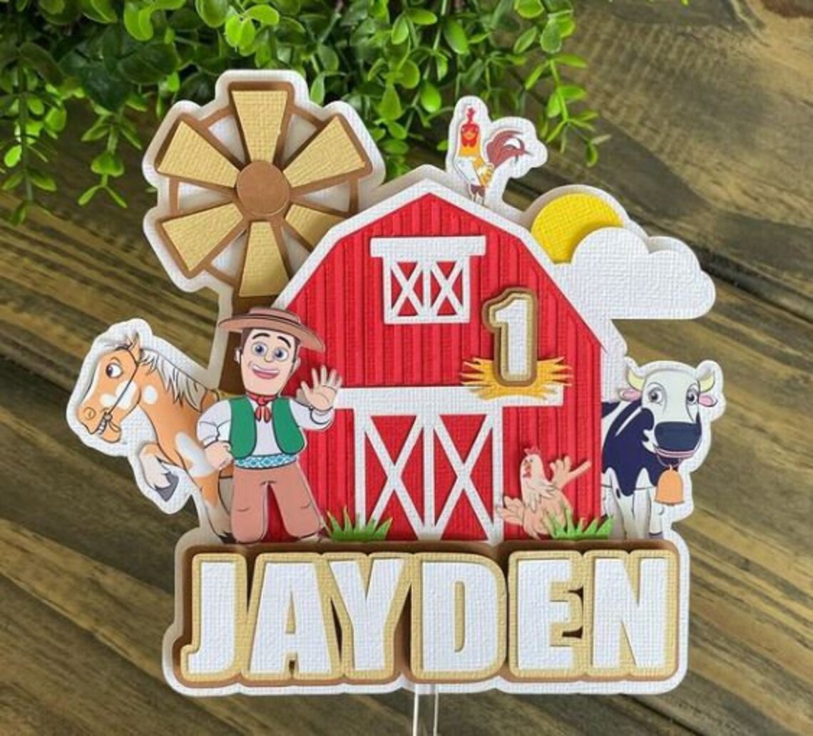 La Granja De Zenon Cake Topper Granja Zenon Party Decor | Etsy