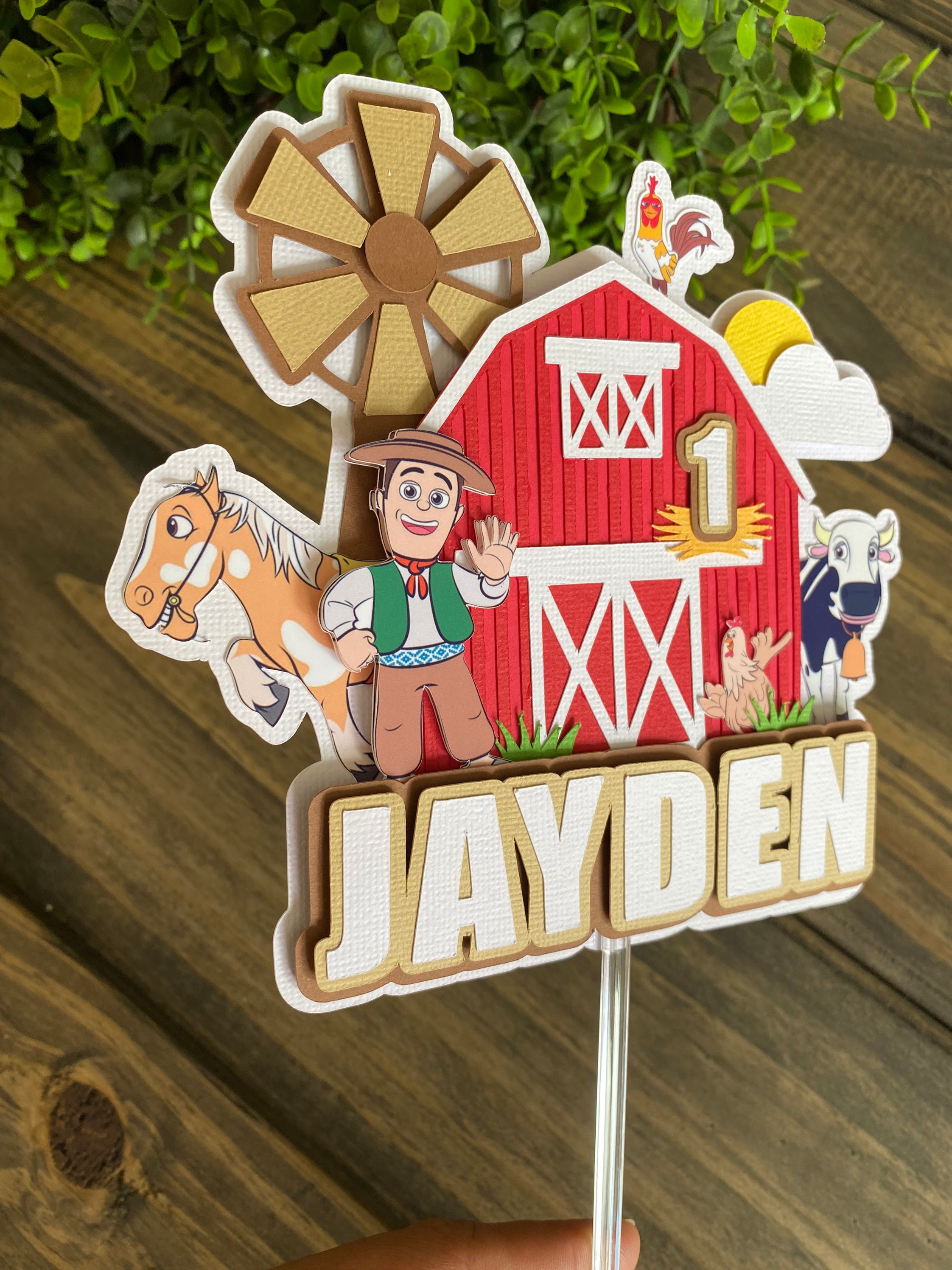 La Granja De Zenon Cake Topper Granja Zenon Party Decor - Etsy Ireland