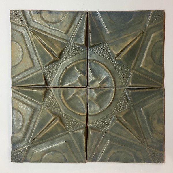 Relief Tile - Etsy