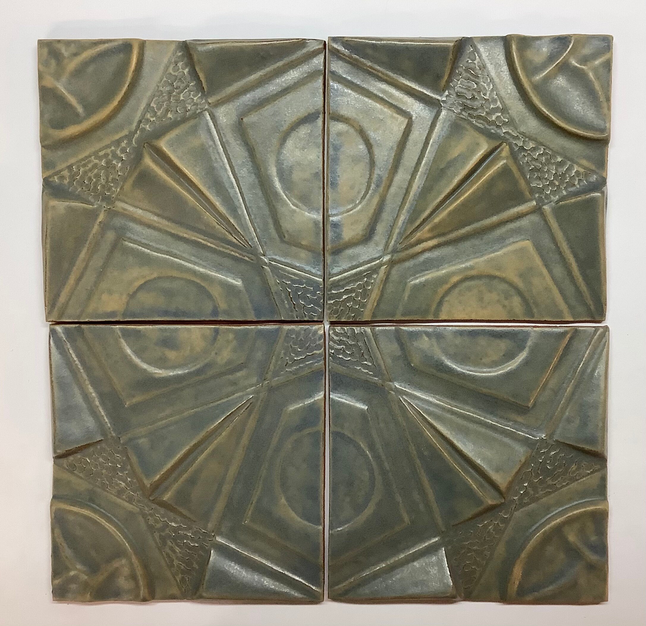 Sculpted Ceramic Tile, Relief Ceramic Tile, Decorative Tile - Etsy