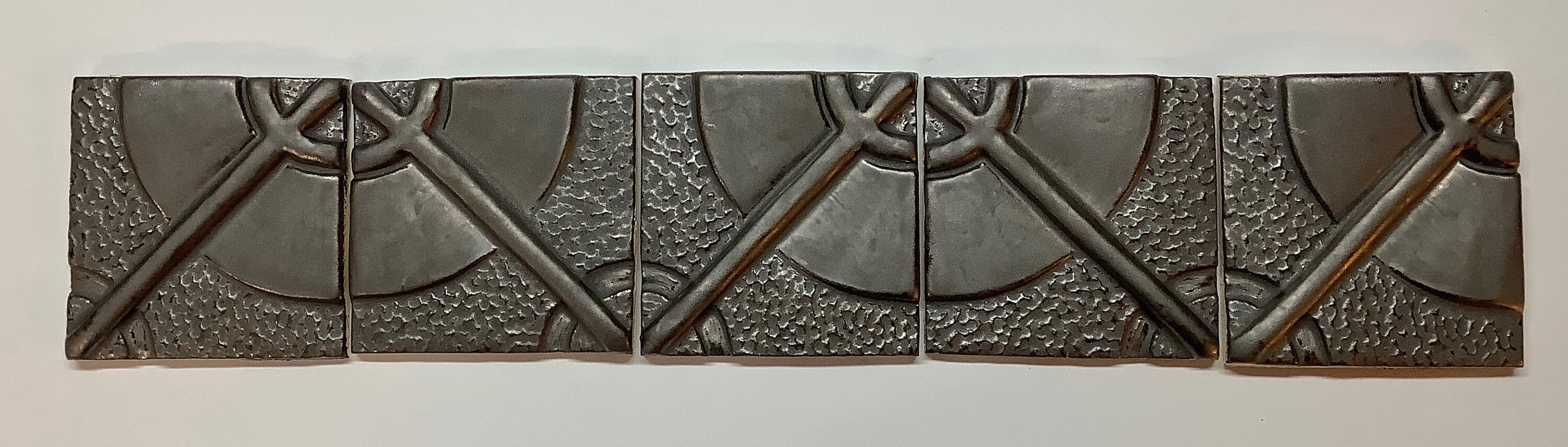 X and O, Sculpted Ceramic Tile, Relief Ceramic Tile, Decorative Tile - Etsy