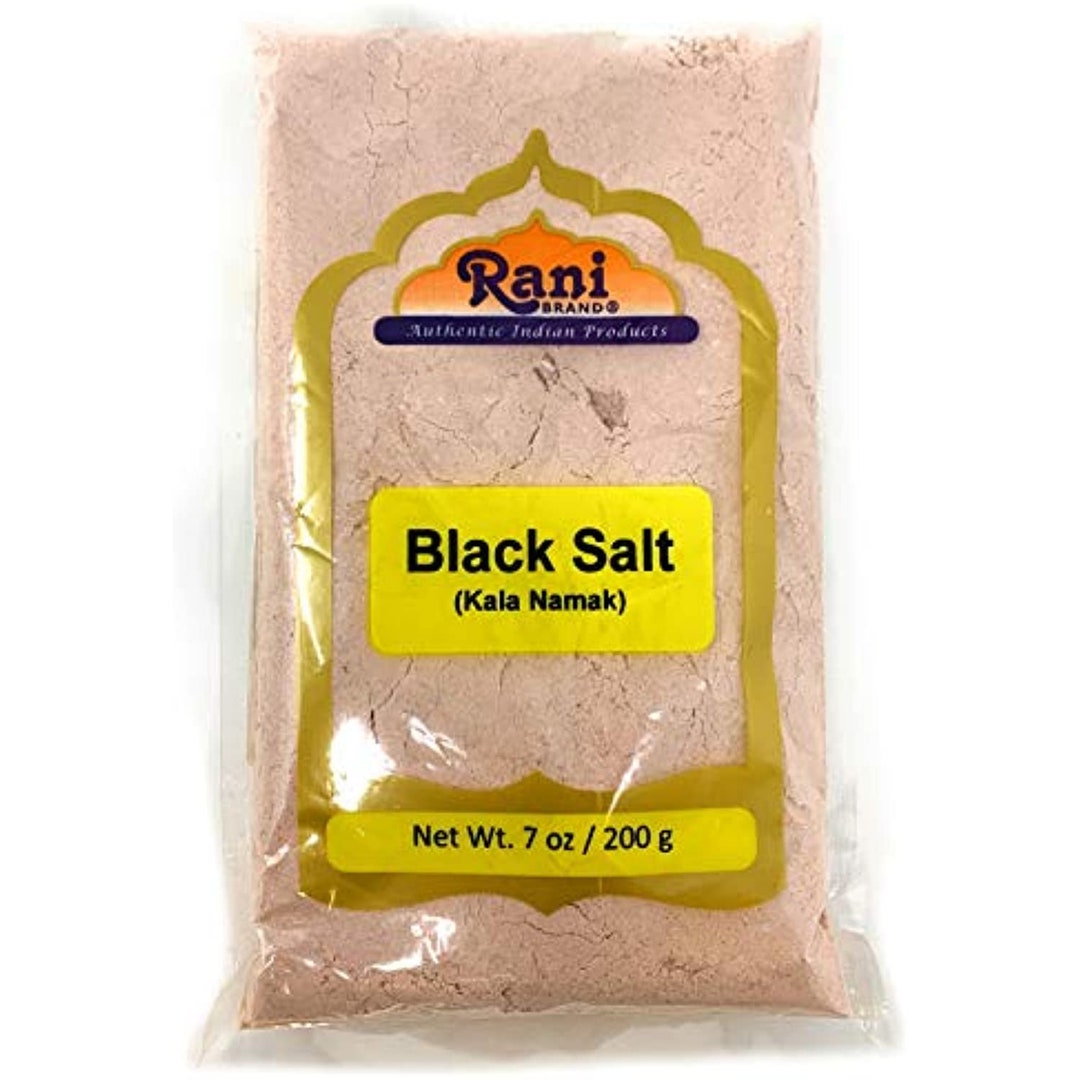 Rani Black Salt (kala Namak Mineral) Powder, Vegan 200g (7oz) Unrefined ...
