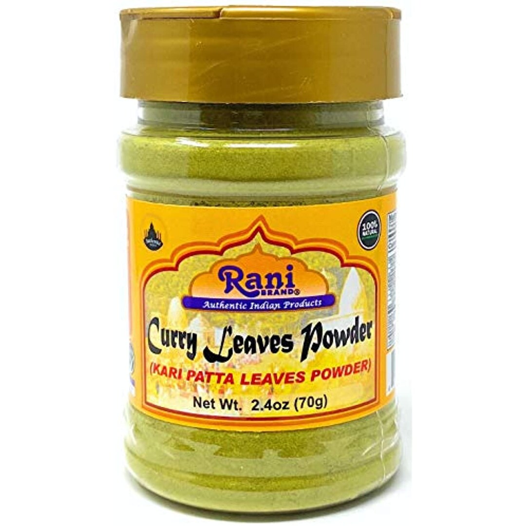 Rani Curry Leaves Powder (kari Neem Patha) Indian Spice 2.4oz (70g ...