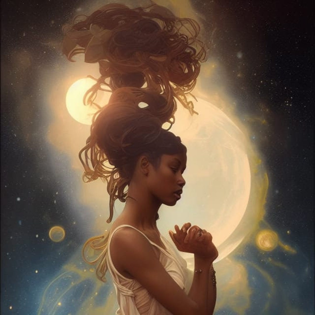 In the Moonlight-digital Art Print| Download - Etsy