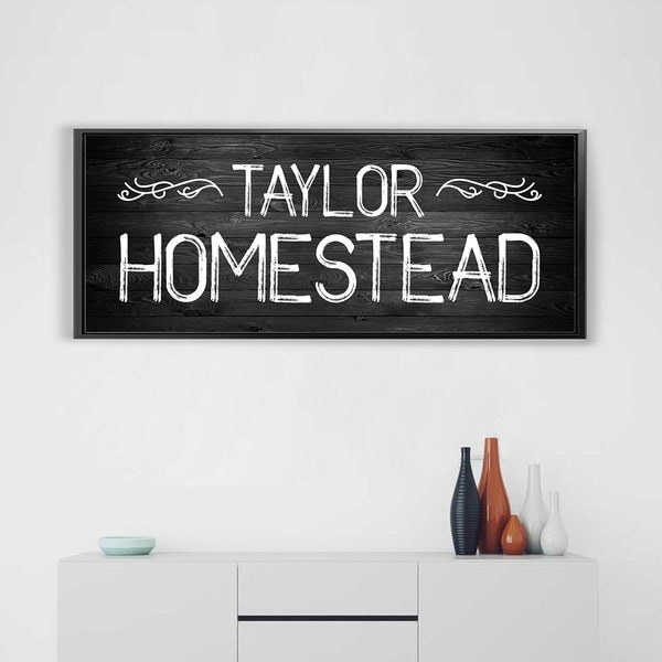 Rustic Homestead Sign - Etsy