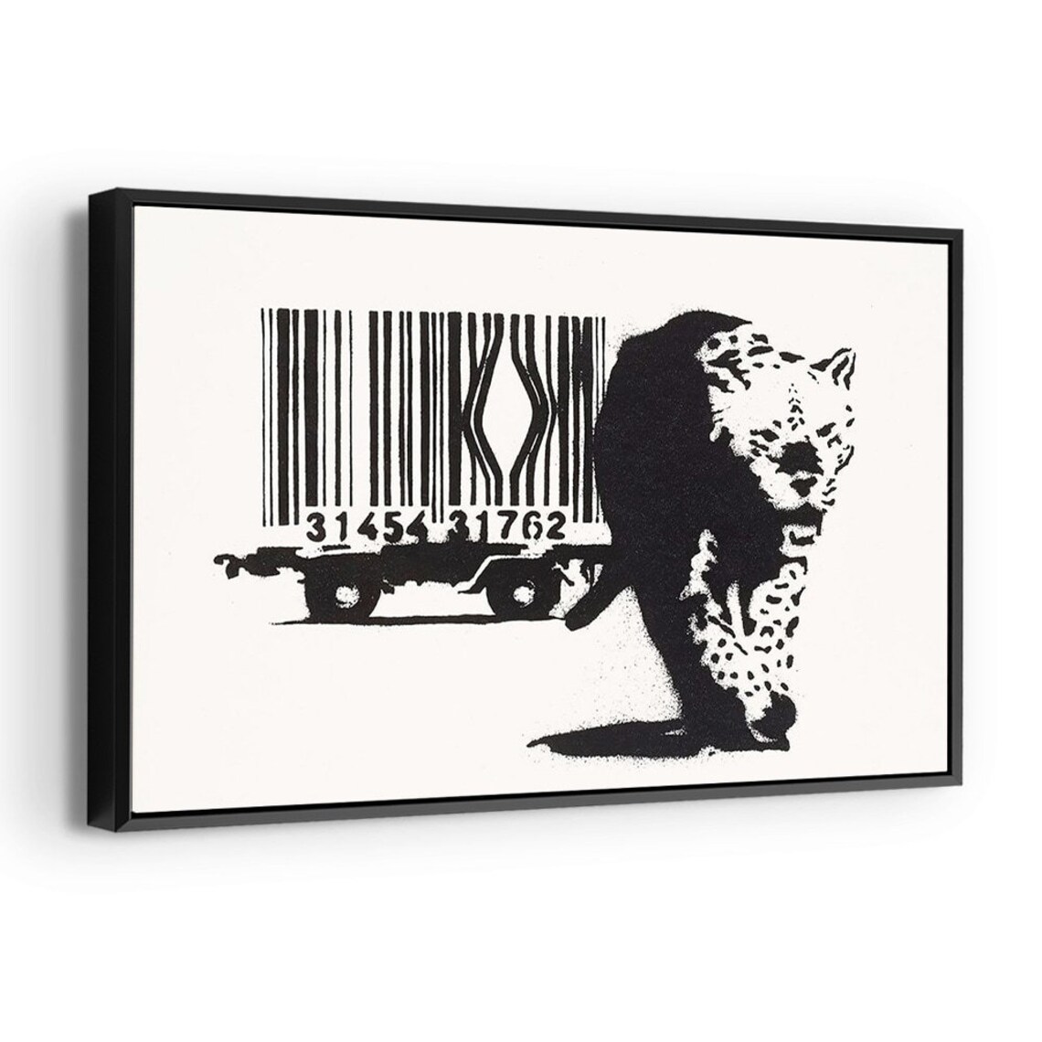 Banksy Barcode Street Graffiti Street Canvas Print Wall Décor - Etsy