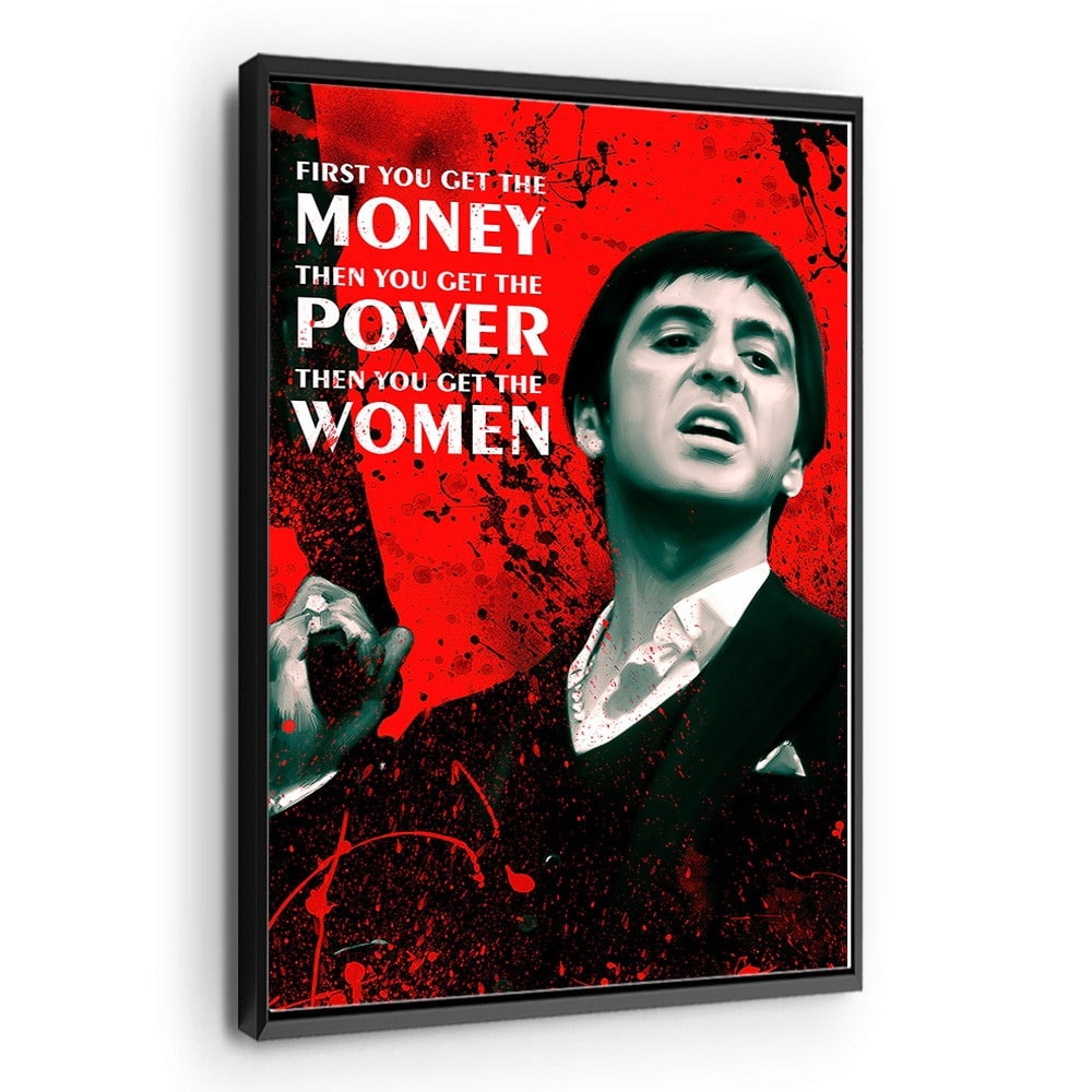 Scarface Poster Money Power Respect