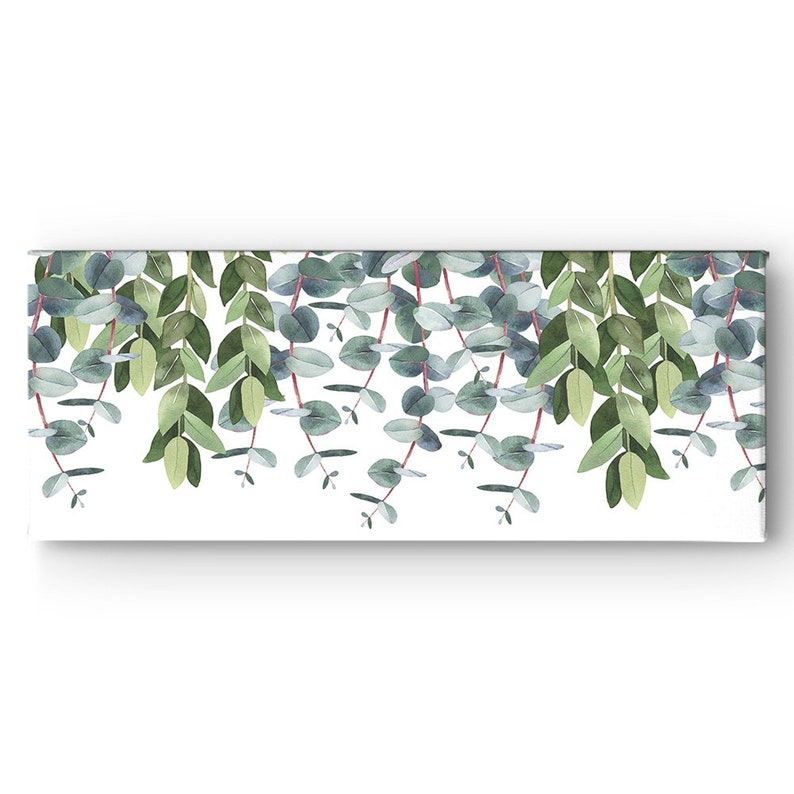 Eucalyptus Leaves Wall Art Greenery Natural Botanical | Etsy Eucalyptus Leaves Wall Art Greenery Natural Botanical | Etsy