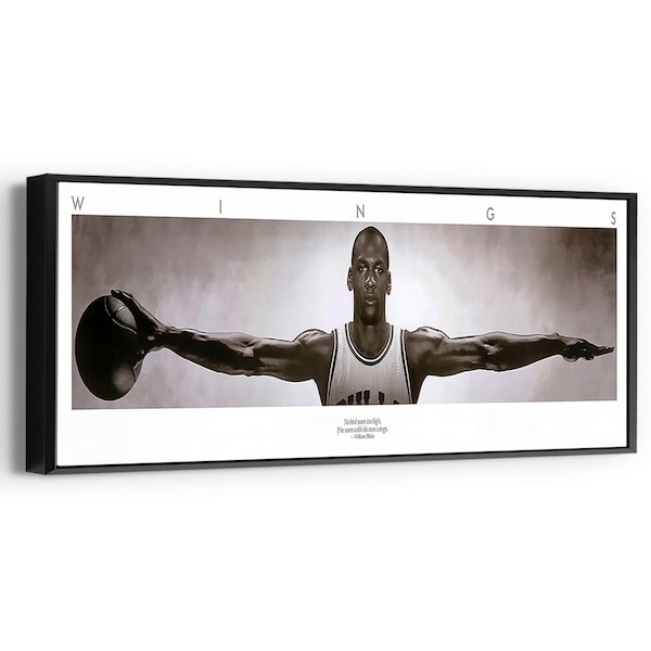 Michael Jordan Wings Poster - Etsy