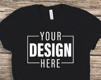CUSTOM TEXT T SHIRT - Etsy