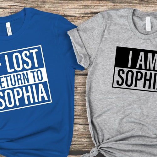 Custom Name Couples Shirts If Lost Return To Babe Customizable Etsy