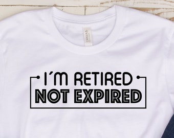 Retired Not Expired - Etsy UK