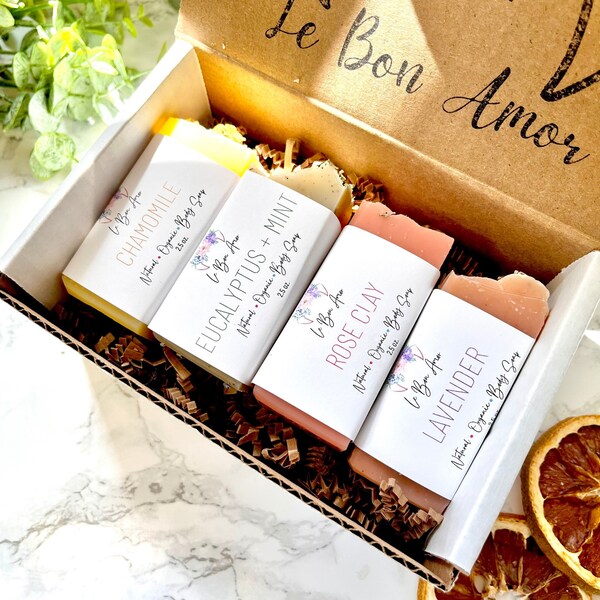 Mini Soap Set 4 Soap Bar Samples All Natural Handmade Soap - Etsy Canada