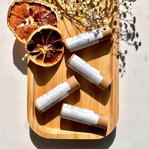 Organic Hand Crafted Natural Lip Balm in an Eco Friendly Tube ...