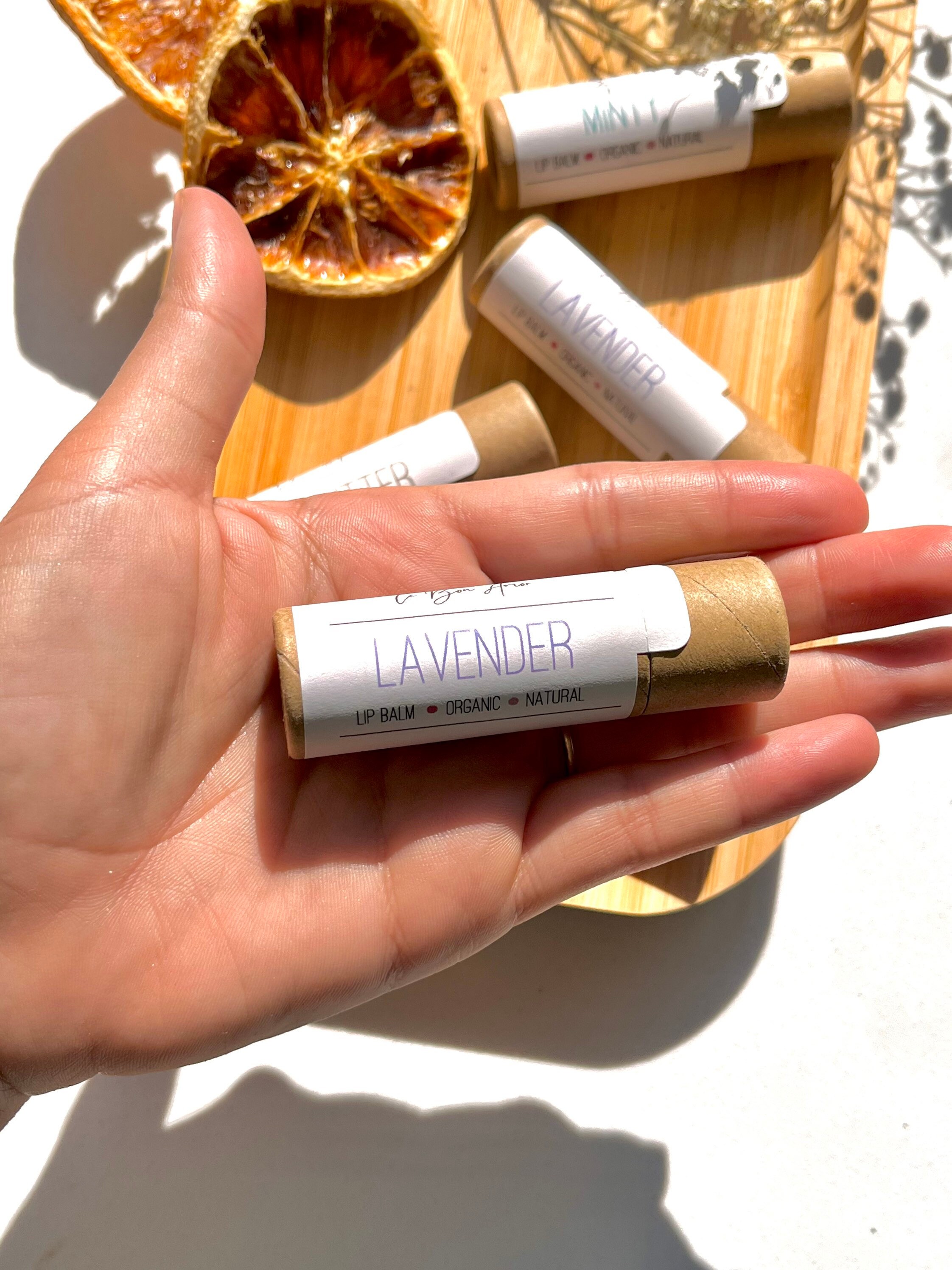 Organic Hand Crafted Natural Lip Balm in an Eco Friendly Tube - Etsy