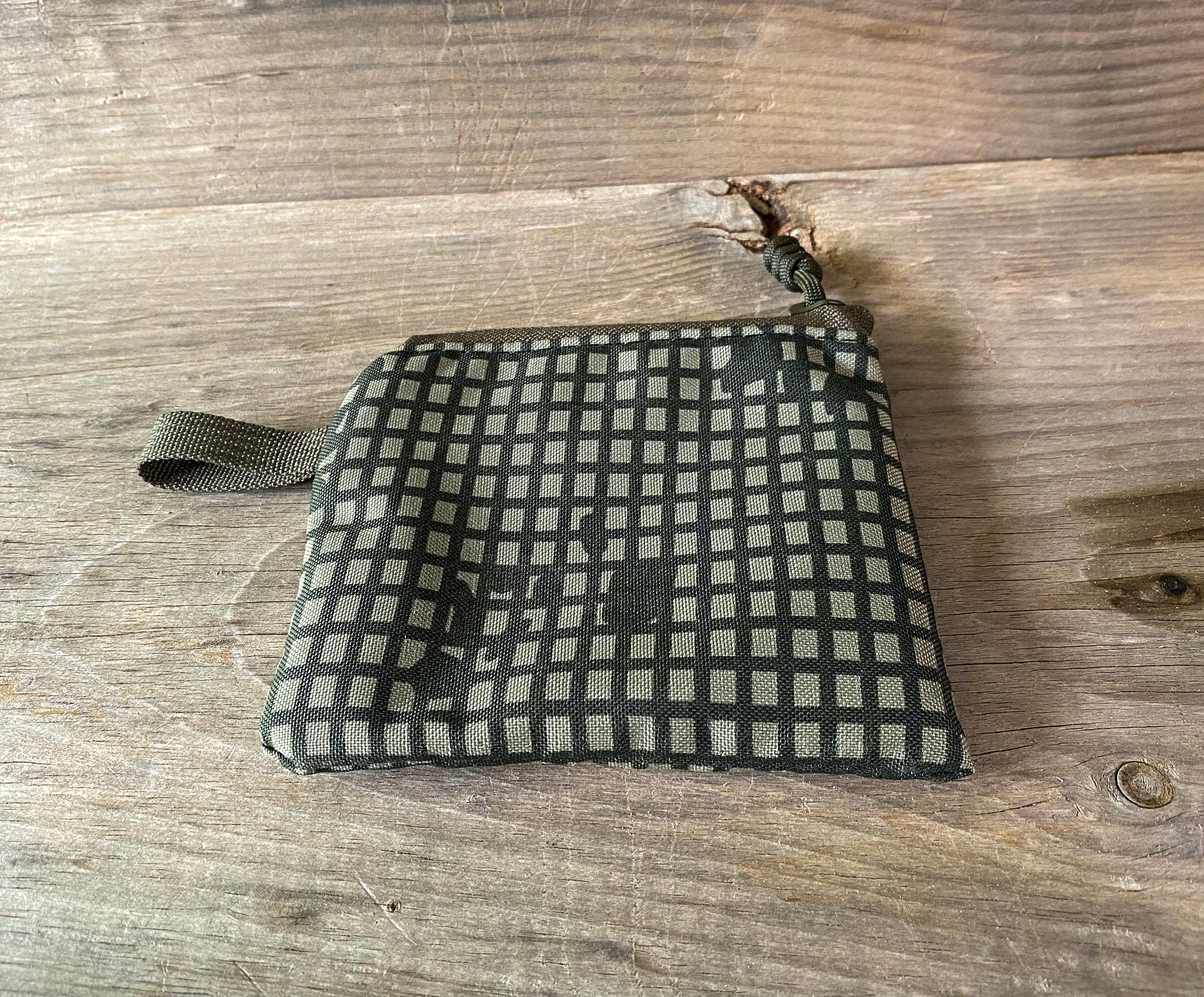 Desert Night Camouflage Zipper Pouch Mens Square Pouch EDC Gear ...