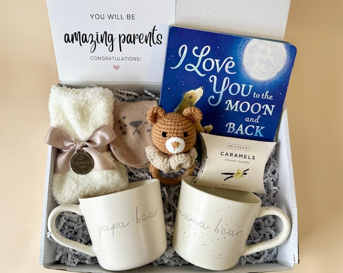 New Parents Gift Box, Gender Neutral Gift, New Parent Care Package, New ...