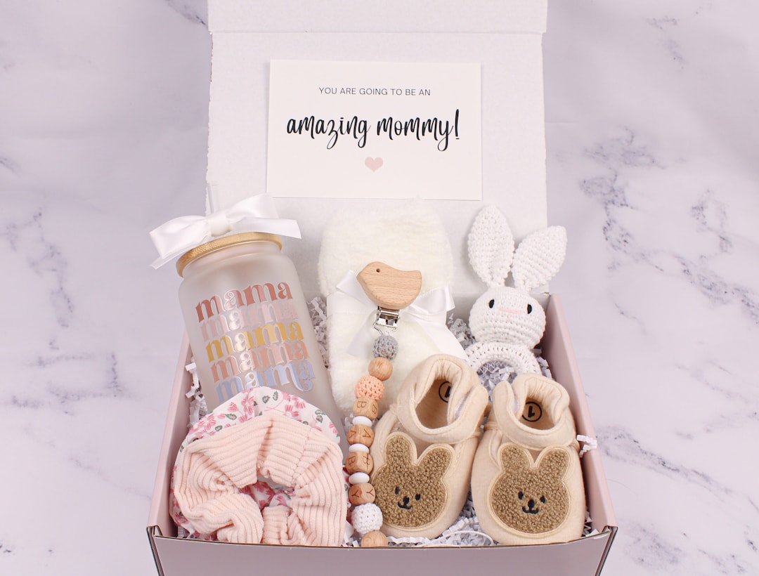 New Mom Gift Box, Baby Shower Gift, Mom to Be Gift, Postpartum Gift ...