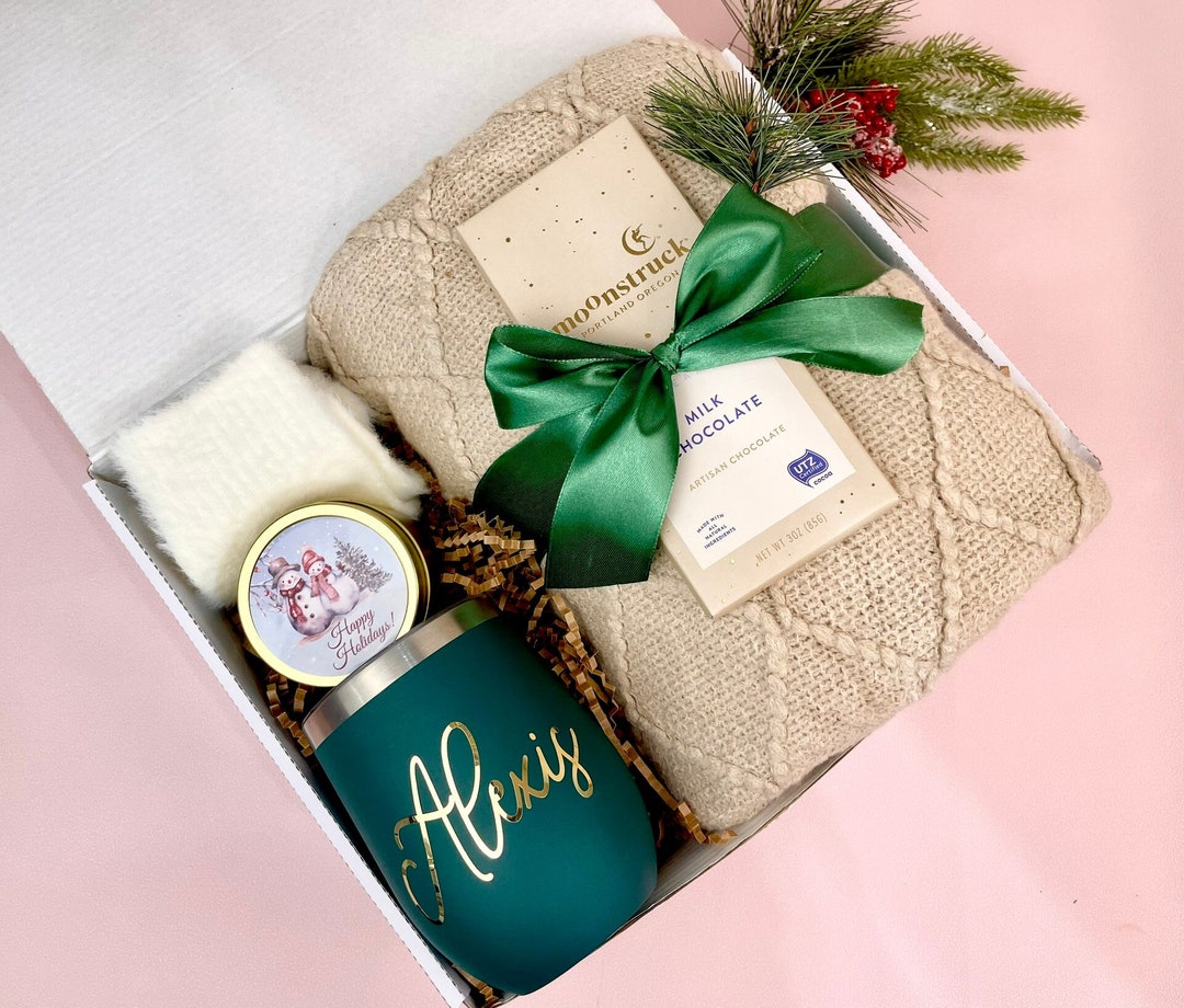 Holiday Gift Box, Christmas Gift Idea, Warm Gift, Winter Gift Box ...