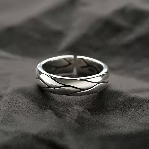 Adjustable Mens Ring - Etsy