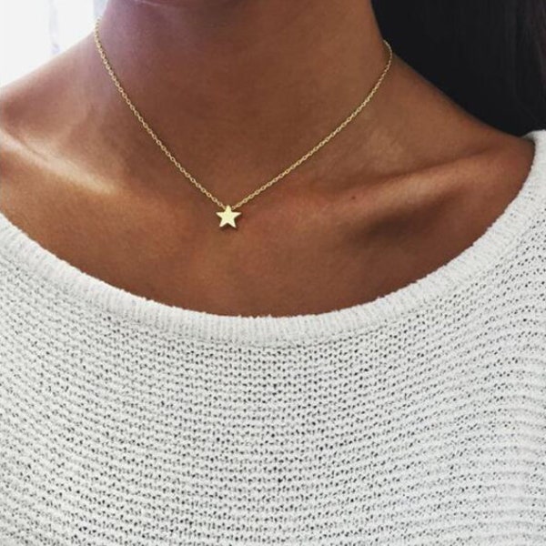 Star Necklace - Etsy