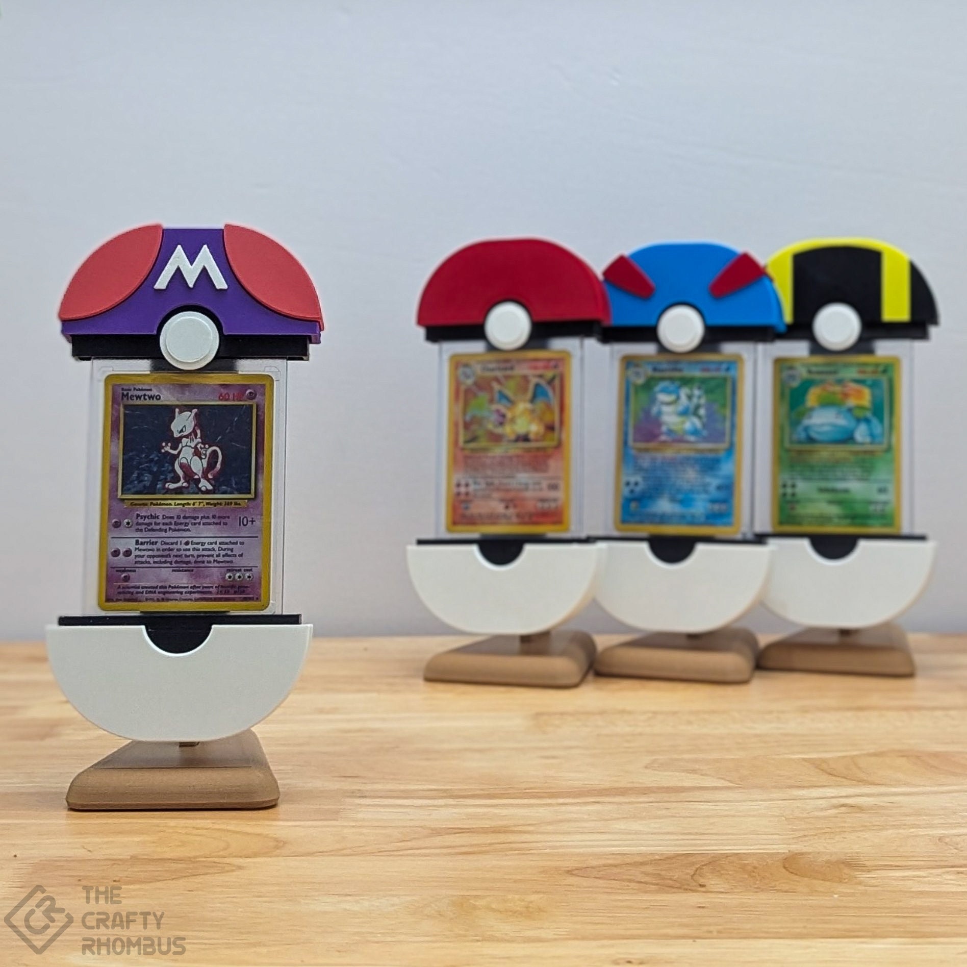 Poke Ball Card Display - Etsy