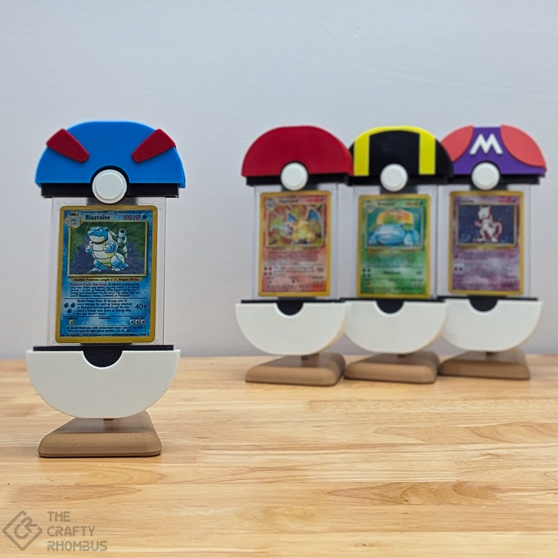 Poke Ball Card Display - Etsy