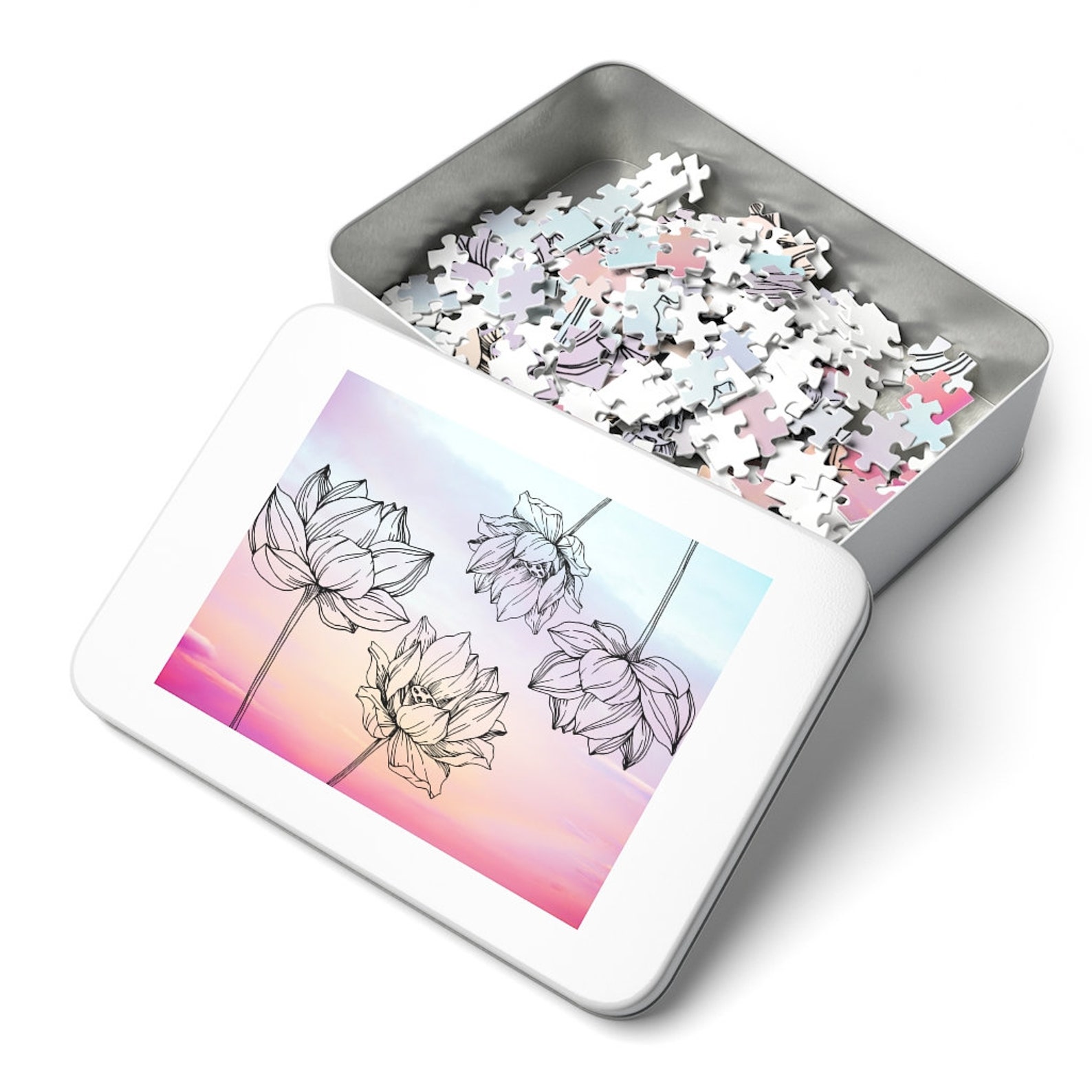 Meditation Puzzle - 252 Piece Jigsaw Puzzle, Mediation Gift, Yoga ...