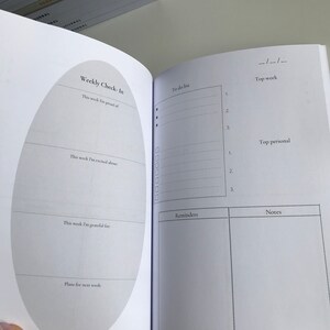 Daily Work Journal Daily Guided, Undated A5 Journal/ Daily Task ...