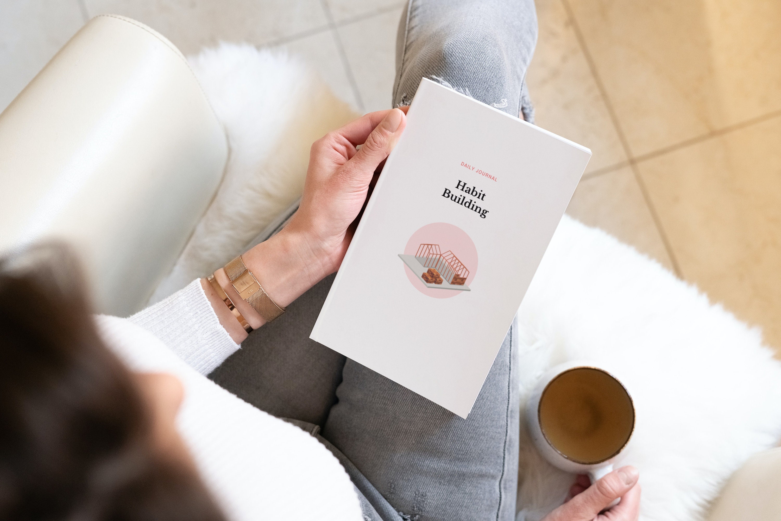 Habit Builder Daily Guided Undated A5 Journal/ Habit | Etsy