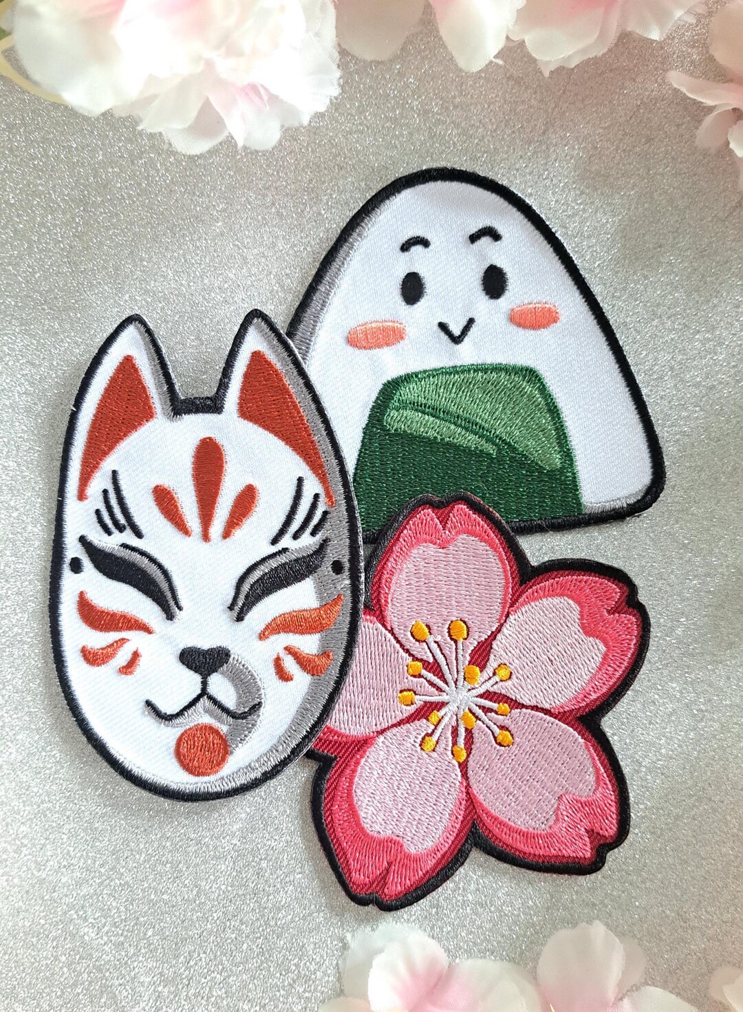 Kawaii Japan Inspired Fabric Patches - Etsy
