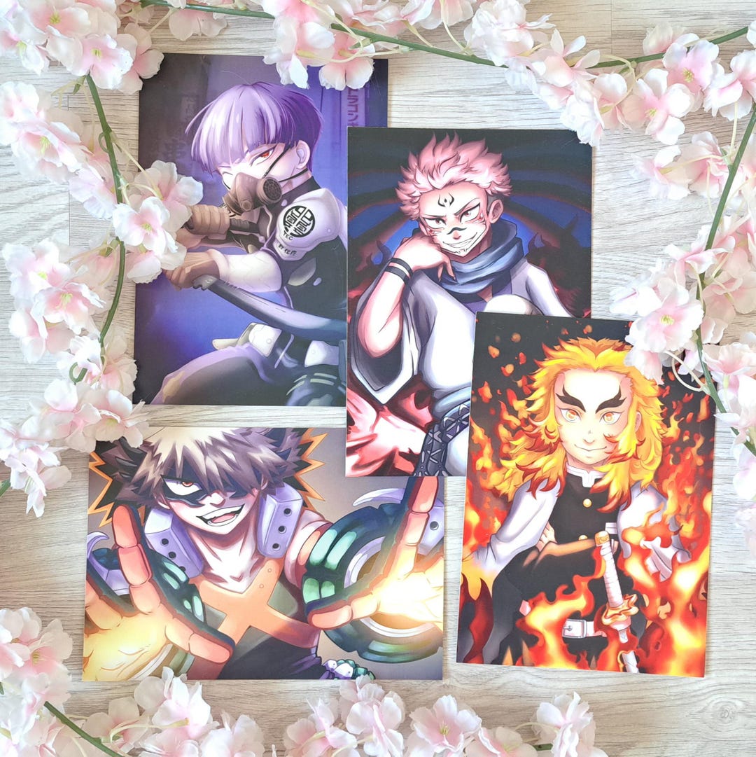 A5 Anime Print - Etsy