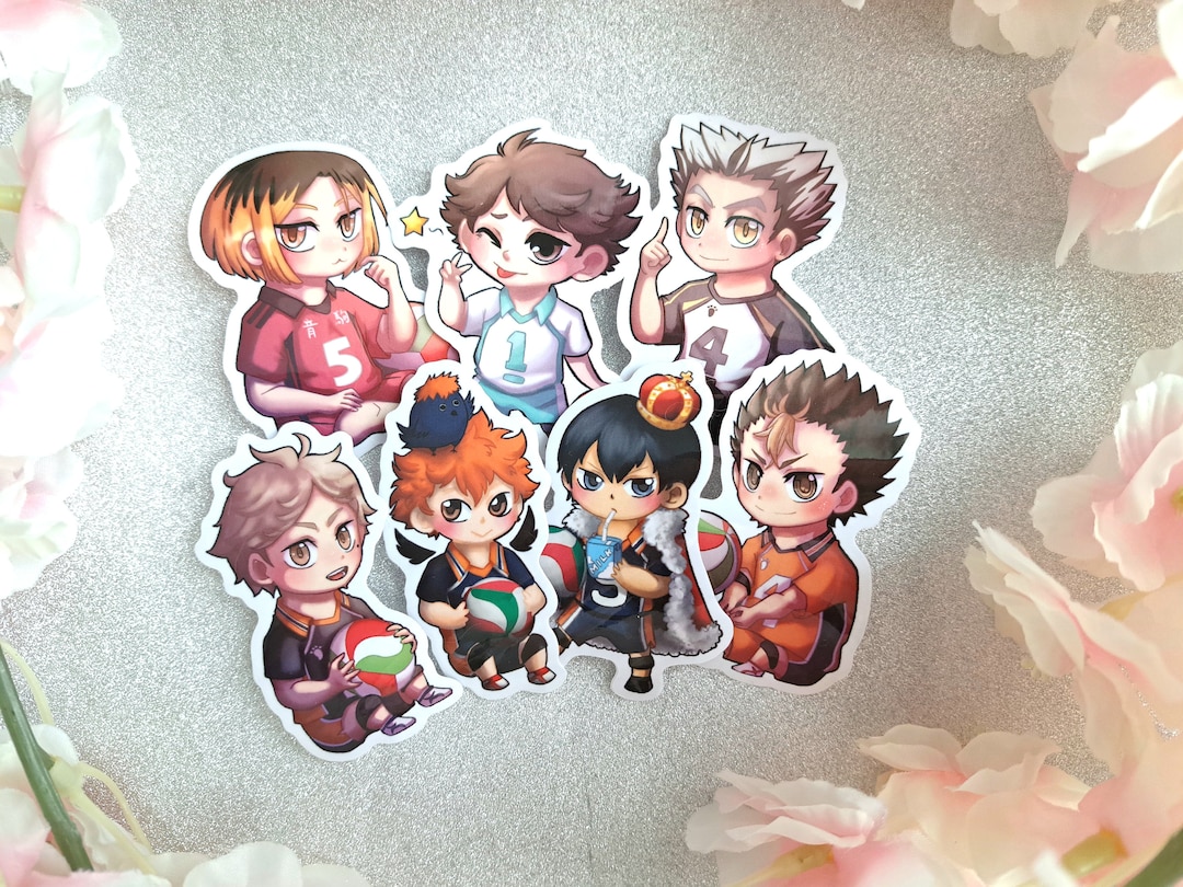Volleyball Anime SMALL Sticker - Etsy