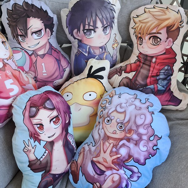 Anime Pillow - Etsy