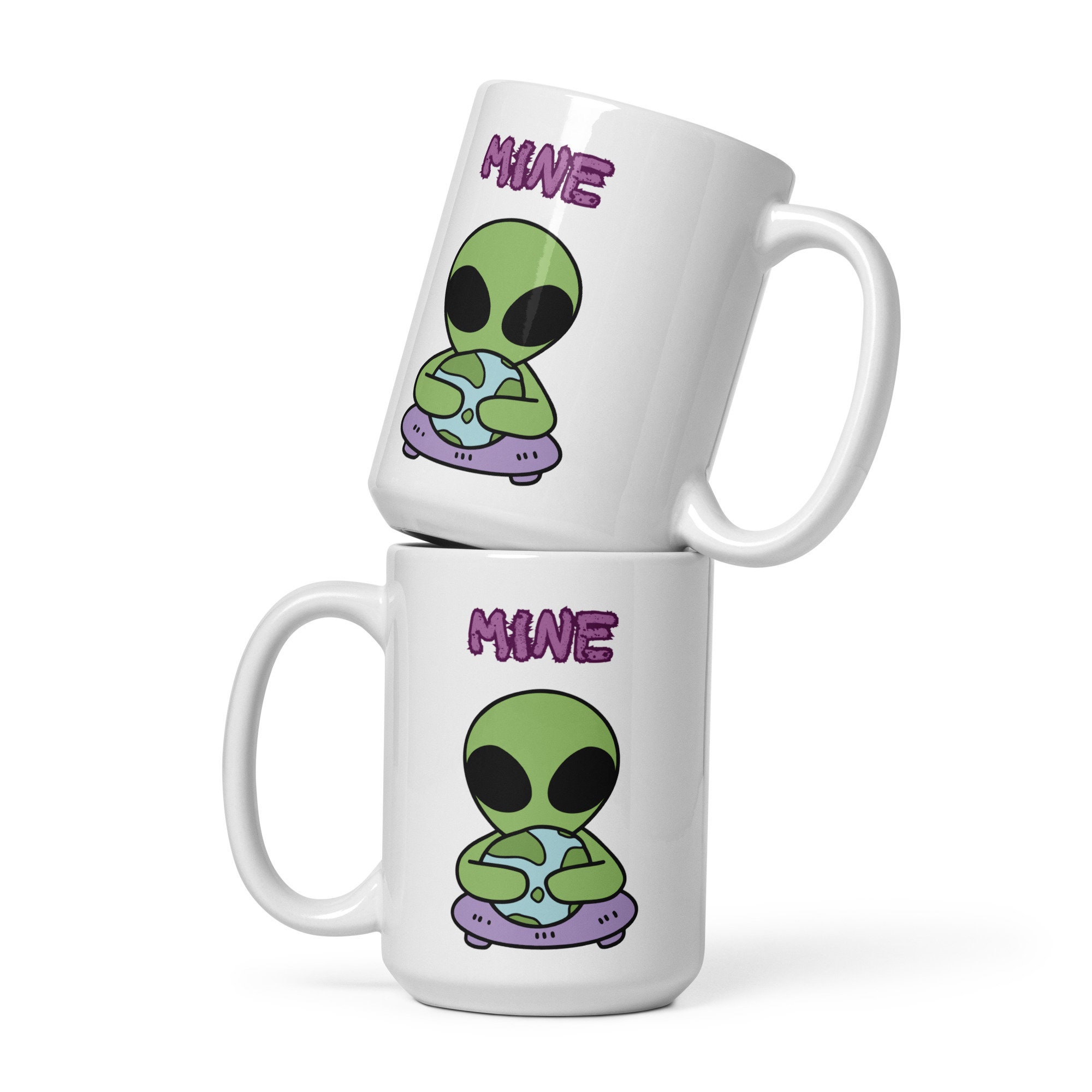 Mexican Alien Las Momias De Nazca White Glossy Mug Alien Merch - Etsy