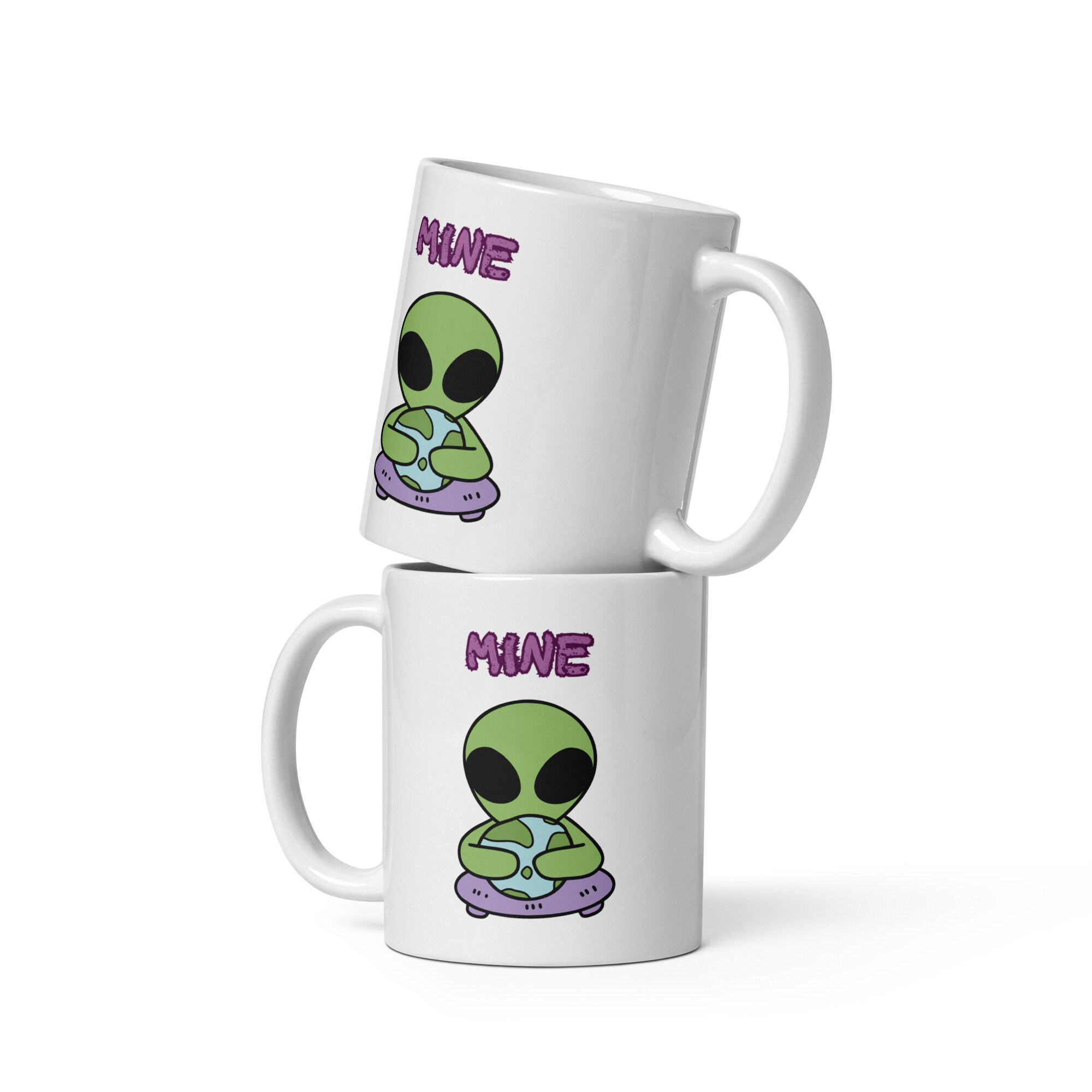 Mexican Alien Las Momias De Nazca White Glossy Mug Alien Merch - Etsy