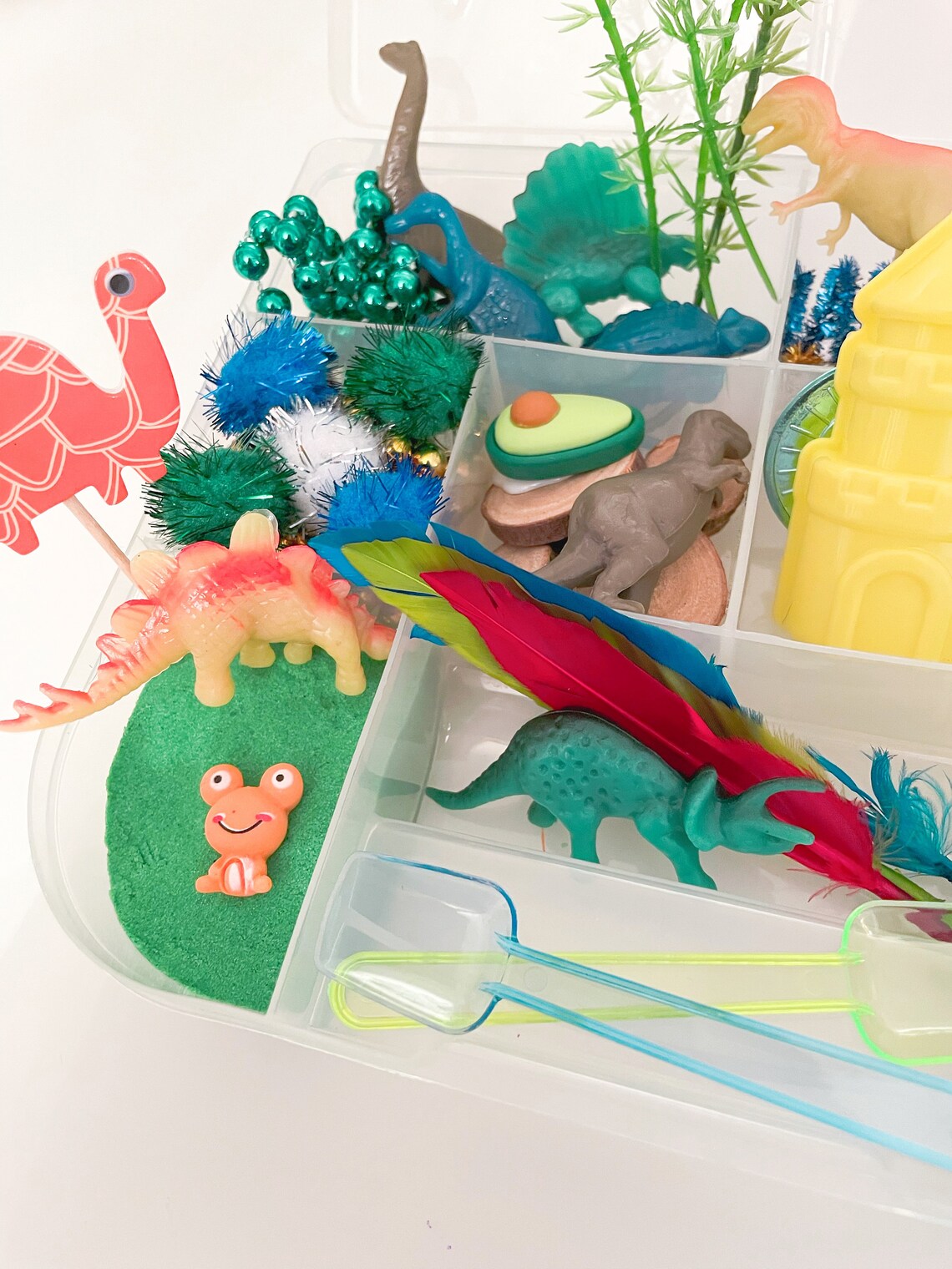 Personalized Kinetic Sand Sensory Box, Busy Box for Boy, Boy Gift Box ...