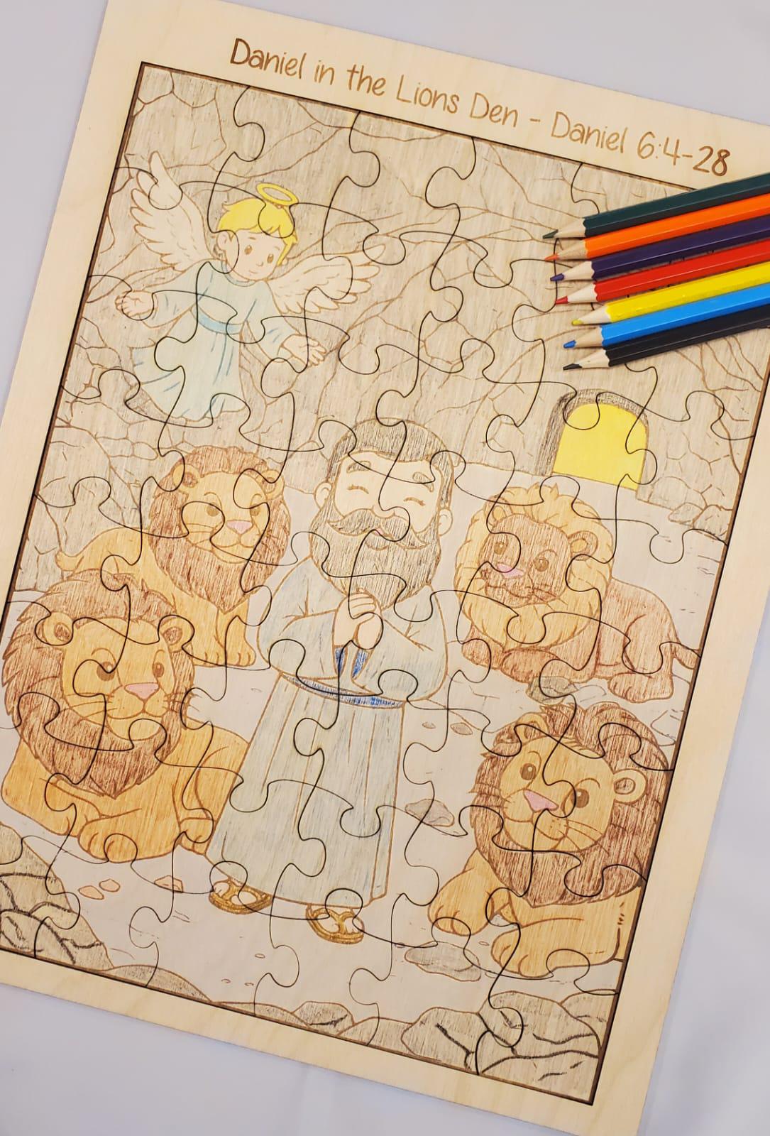 Noah's Ark, Bible Puzzle Svg/lightburn Files - Etsy