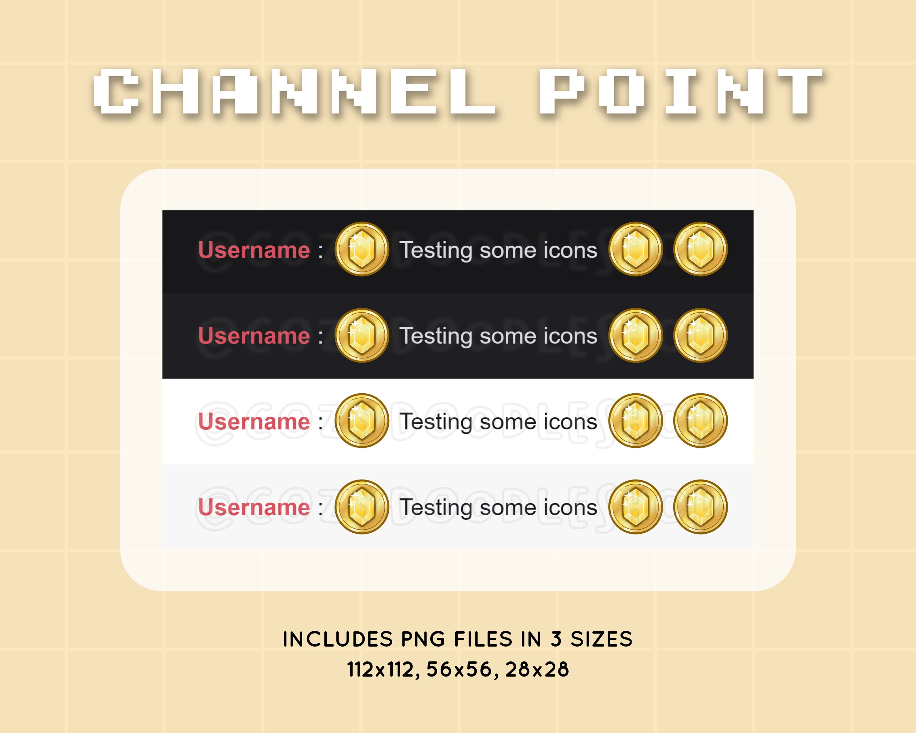 Rupee Coin Channel Point Emote | Zelda | BOTW | TOTK | Twitch Discord ...