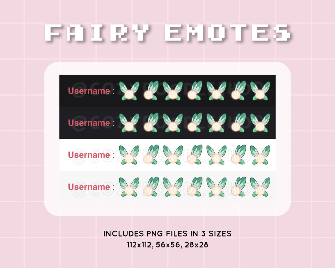 Fairy Emote Channel Point | Zelda | BOTW TOTK | Twitch Discord - Etsy