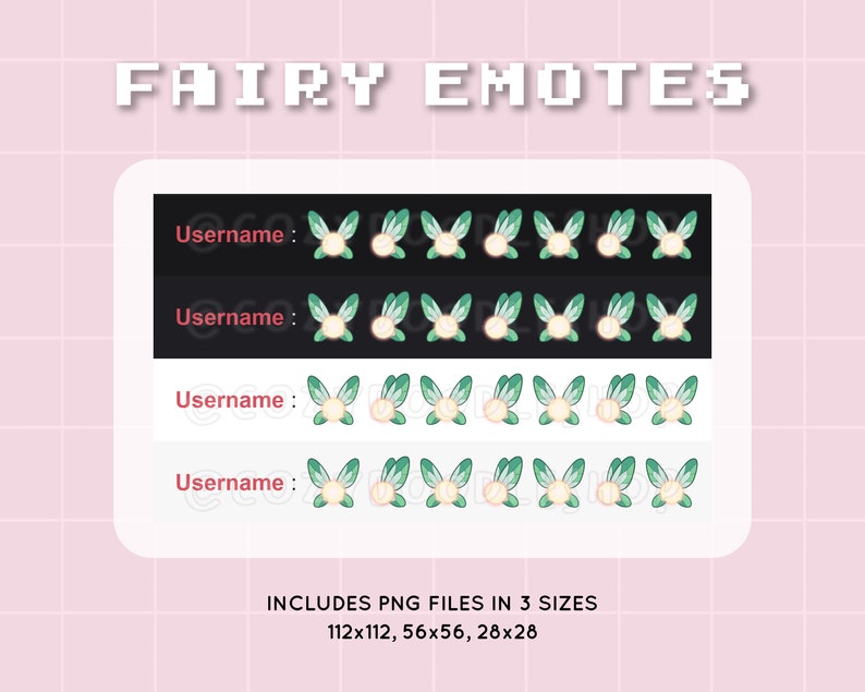 Fairy Emote Channel Point | Zelda | BOTW TOTK | Twitch Discord - Etsy