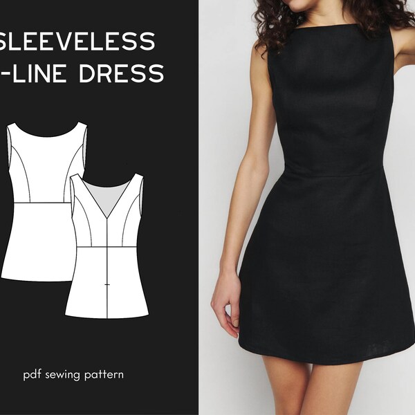 A Line Dress Pattern - Etsy