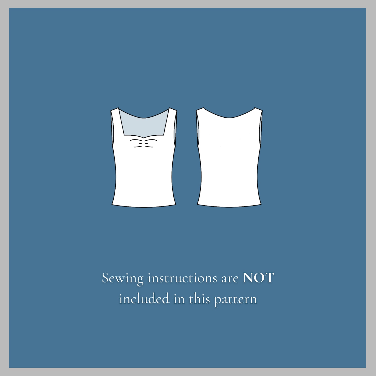 Ruched Bust Strapless Top Pattern, Stretch Top Sewing Pattern, Summer ...